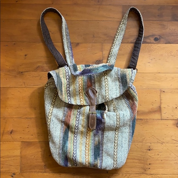 Bags | Boho Mini Backpack | Poshmark
